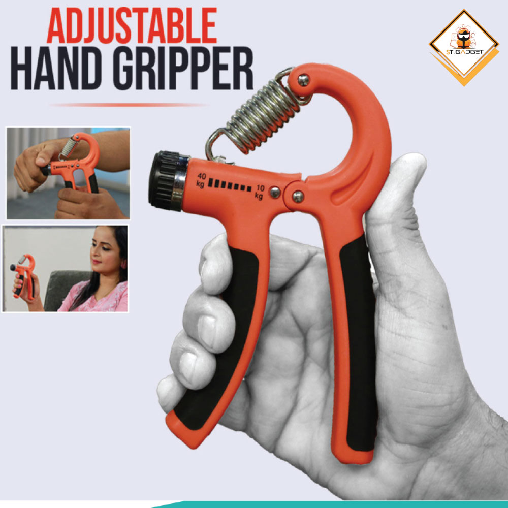 New 5-60Kg Gym Fitness Hand Grip For Men Adjustable Finger Heavy ...