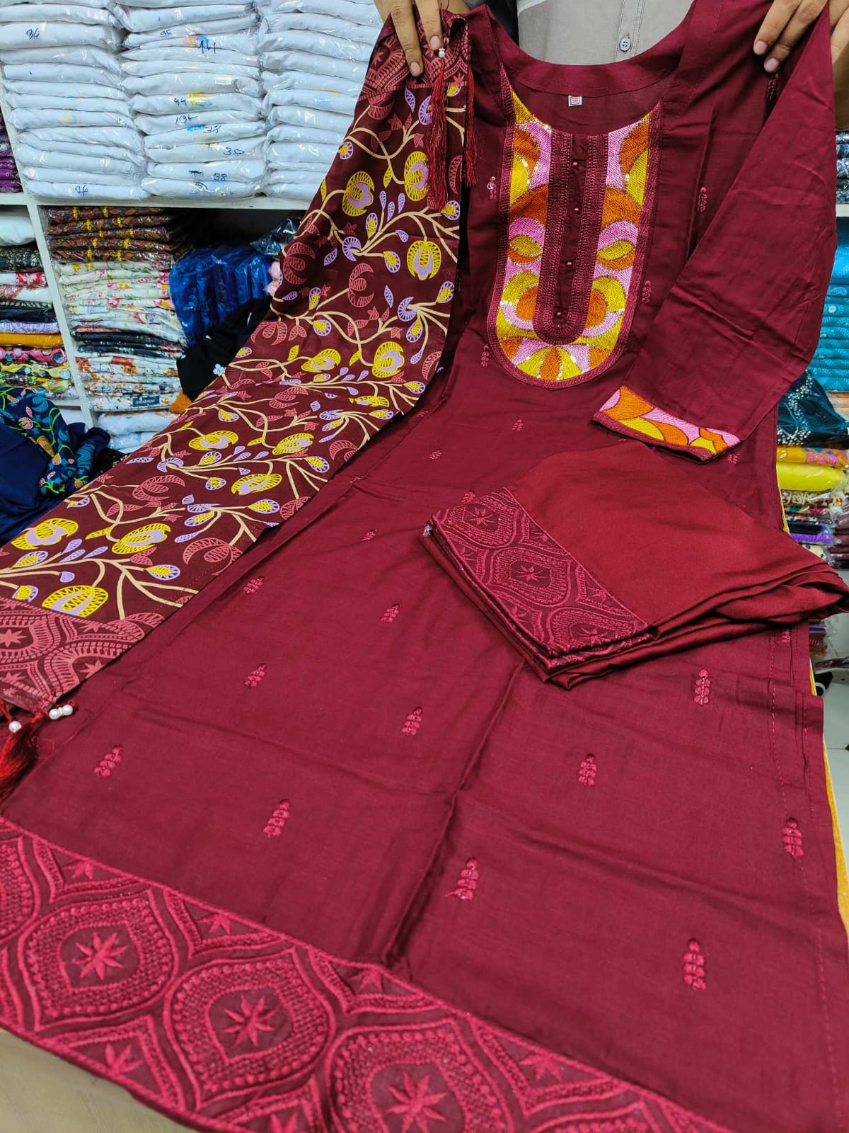 Readymade Three Piece For Women Exclusive Collection Embroidery ...