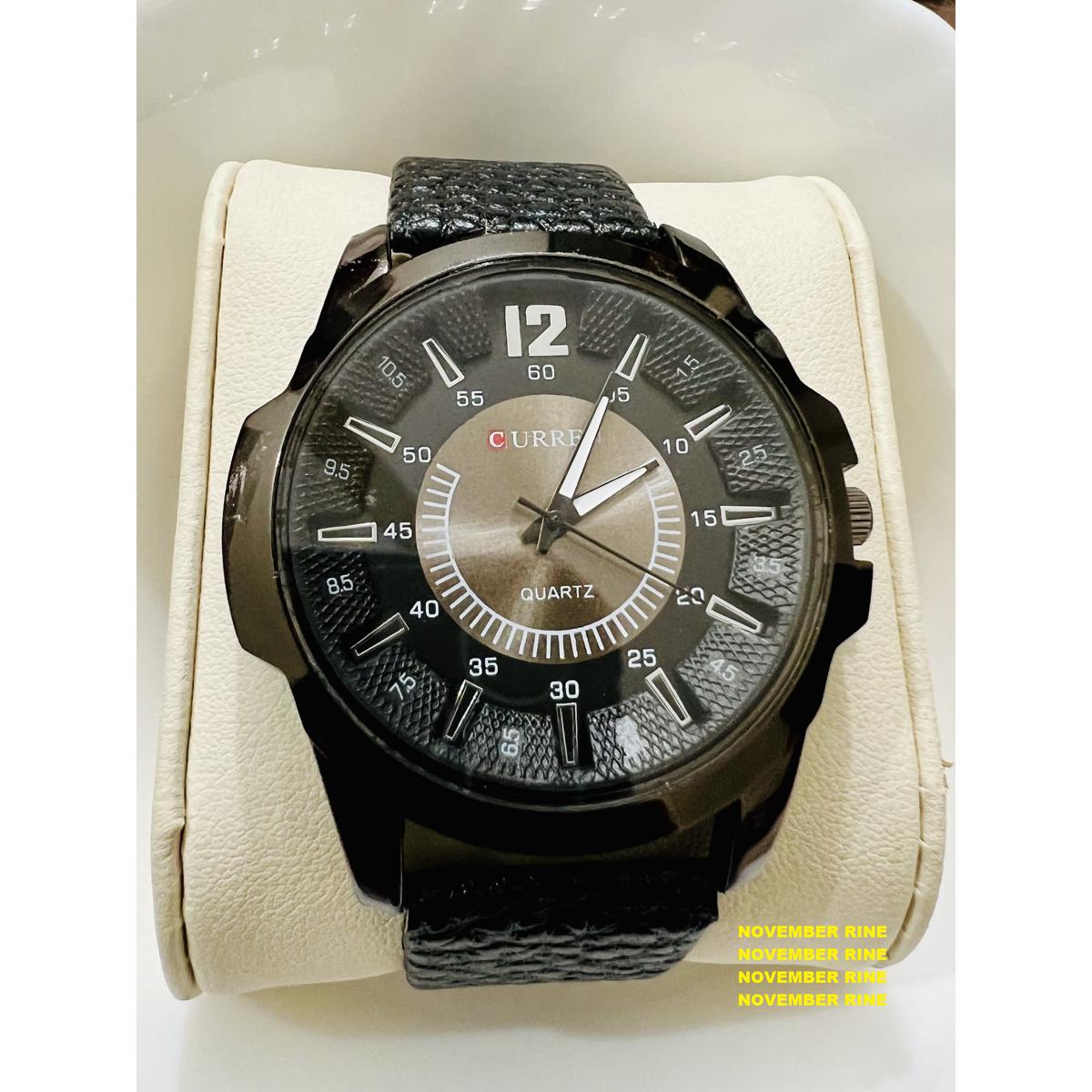 GRV CURRN Fashionable Best Silicon Analog Watch for Men&BOY Full Black ...