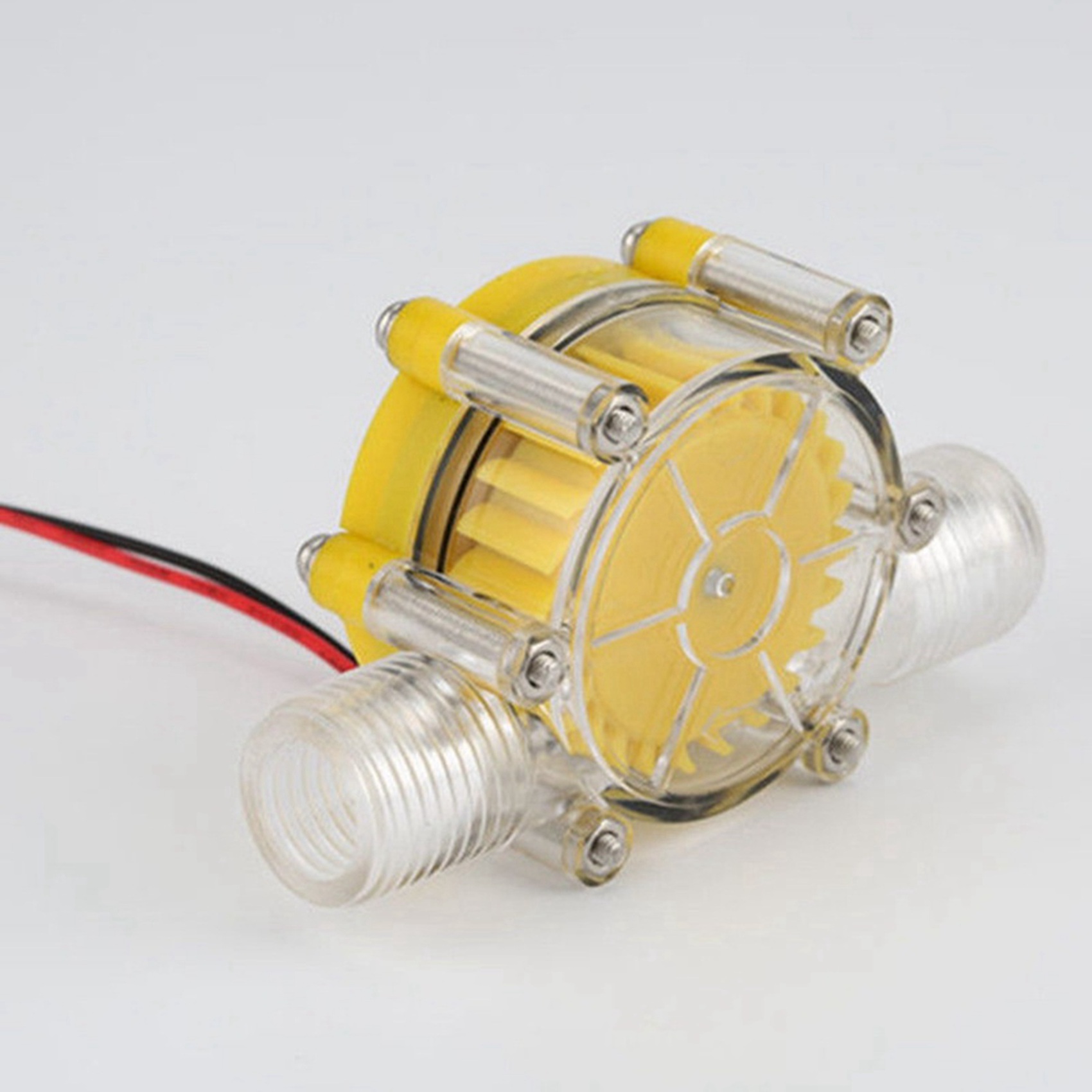 5X 10W Water Flow Pump Mini Hydro Generator Tuine Flow Hydraulic ...