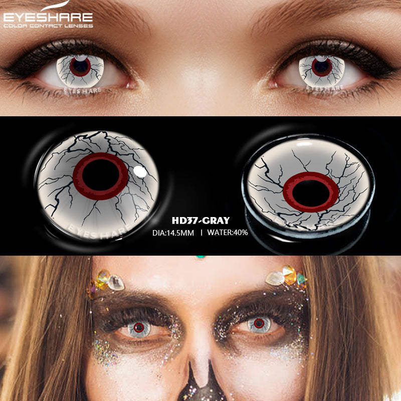 Halloween Exclusive HD37 Ghost Eye color contact LENS Color Contact ...
