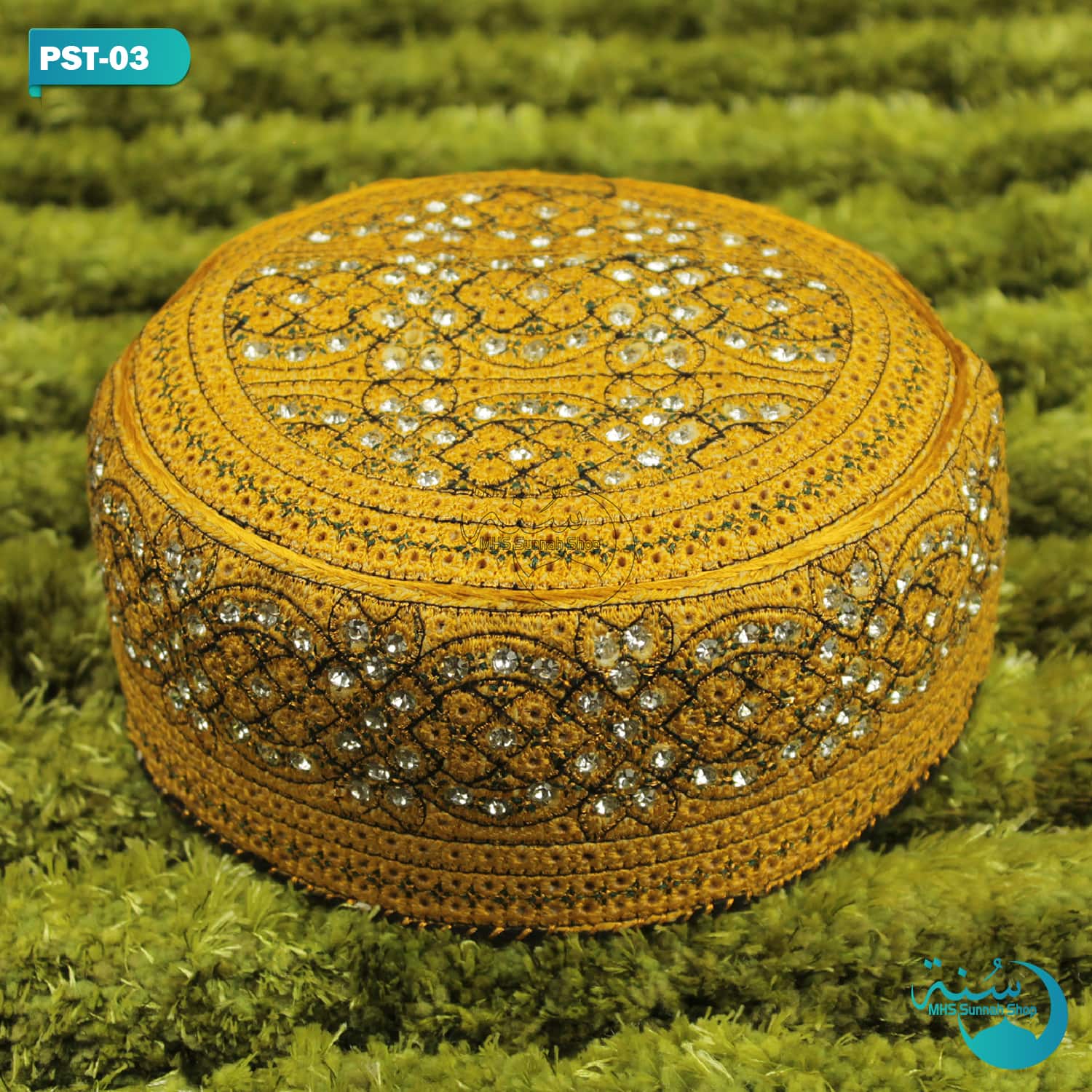 Beautiful Design & Color Pakistani Stone Setting Tupi for Men ...