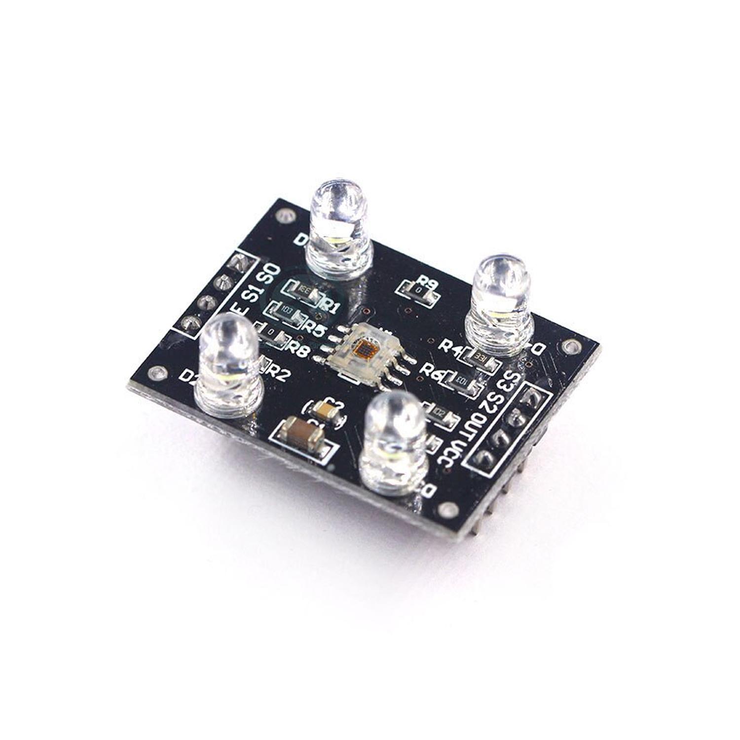 Devmo Tcs230 Tcs3200 Rgb Light Color Recognition Sensor Top View