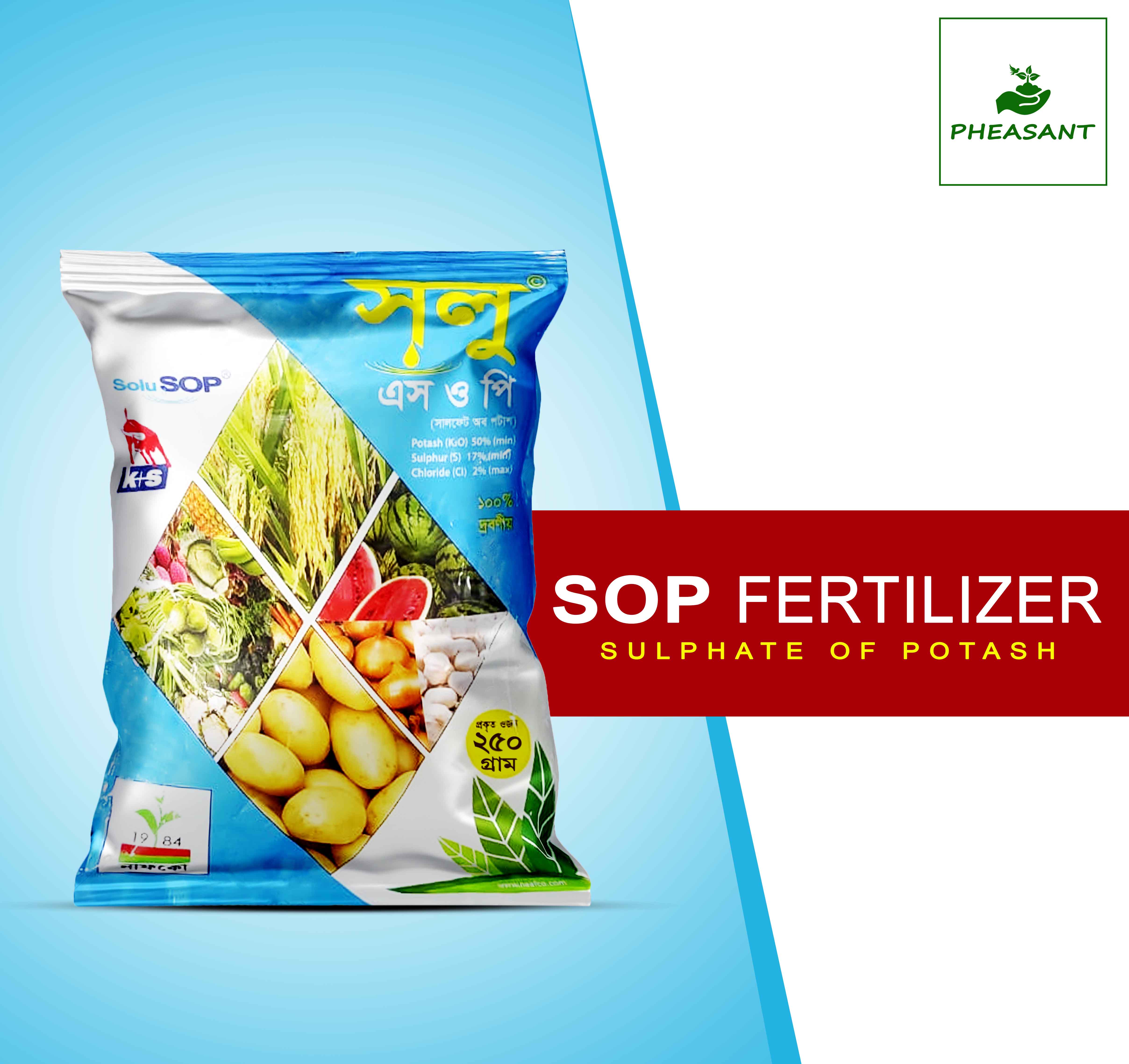 Sop Solu (Sulphate of Potash) - 250 gm (Intact Packet) | Daraz.com.bd