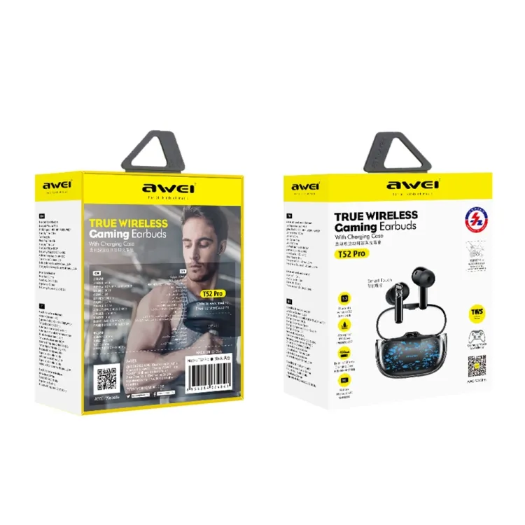 Awei T52 pro Bluetooth 5.3 Headphones Wireless Earbuds Colorful ...
