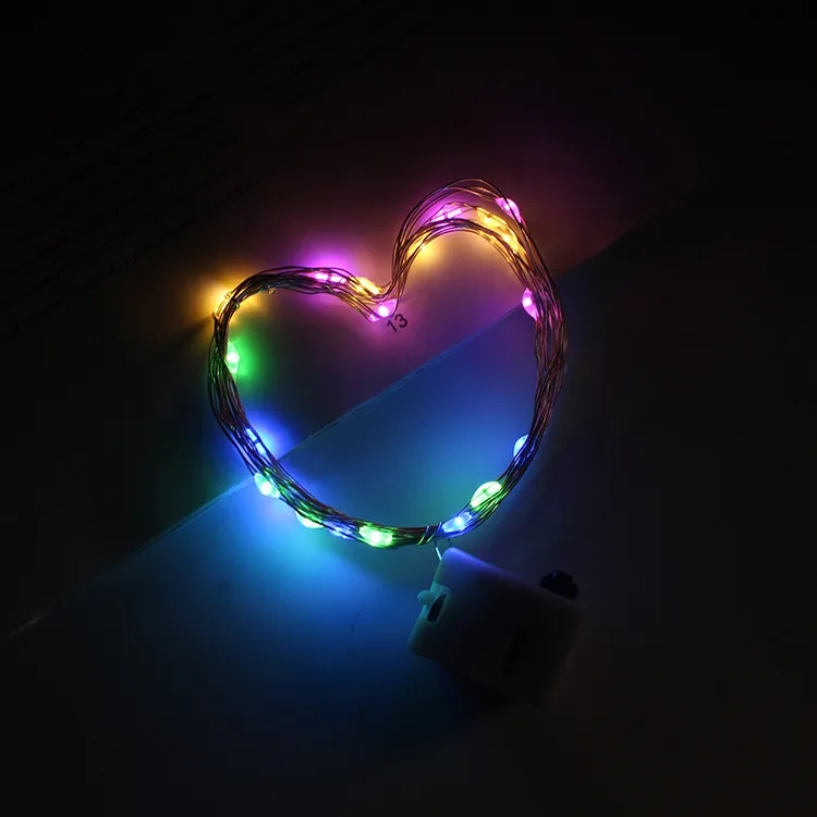 1M 10Led Mini Micro Copper Wire Light Battery Operated Led Strip String Fairy Lights | Daraz.com.bd