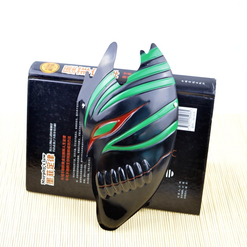Anime BLEACH Mask Kurosaki Ichigo Skull Plastik Masks Cosplay Accessory ...