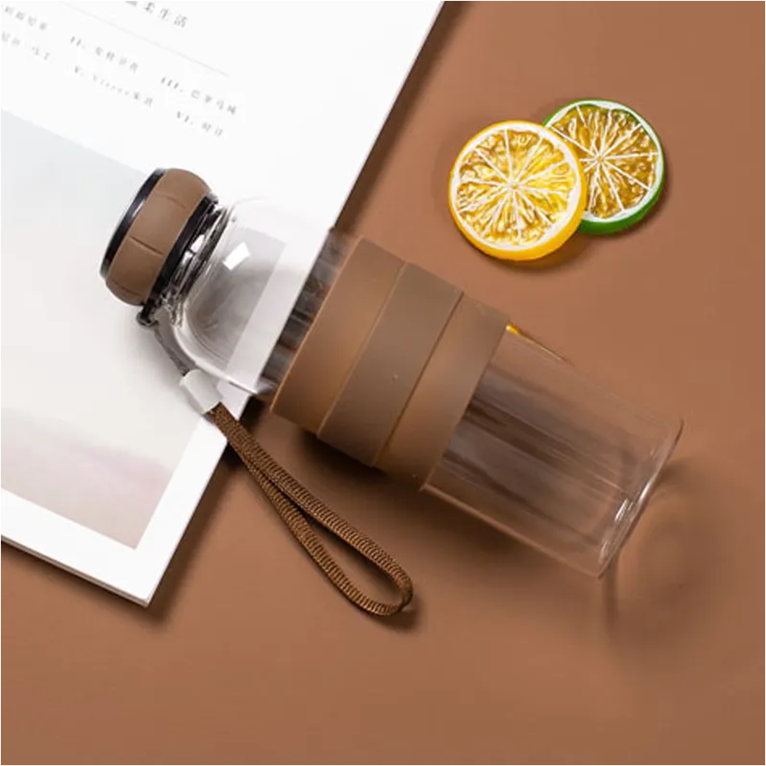 Borosilicate Glass Water Bottle - Durable And Leakproof Bottle For ...