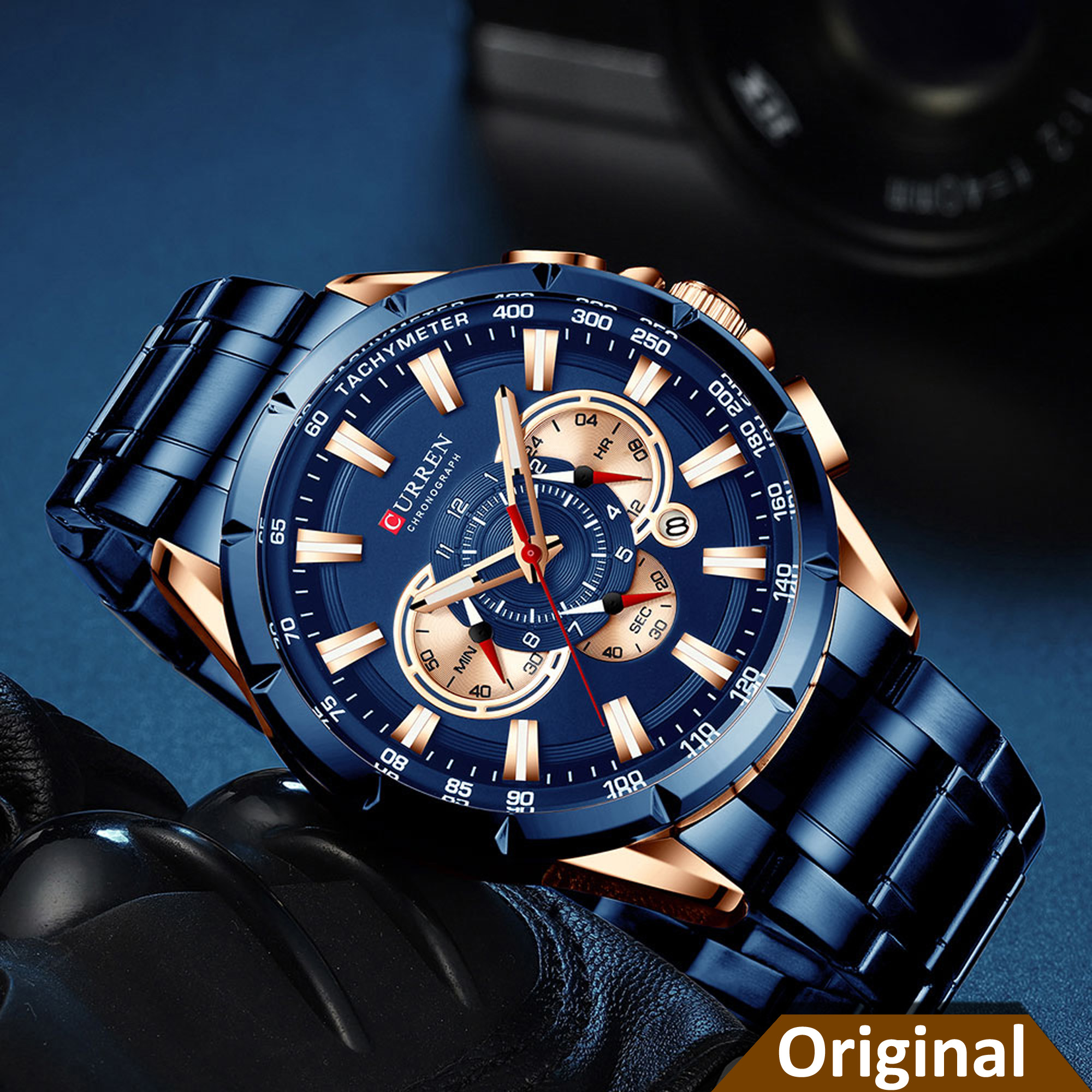 CURREN 8363 New Model Chronograph for Men