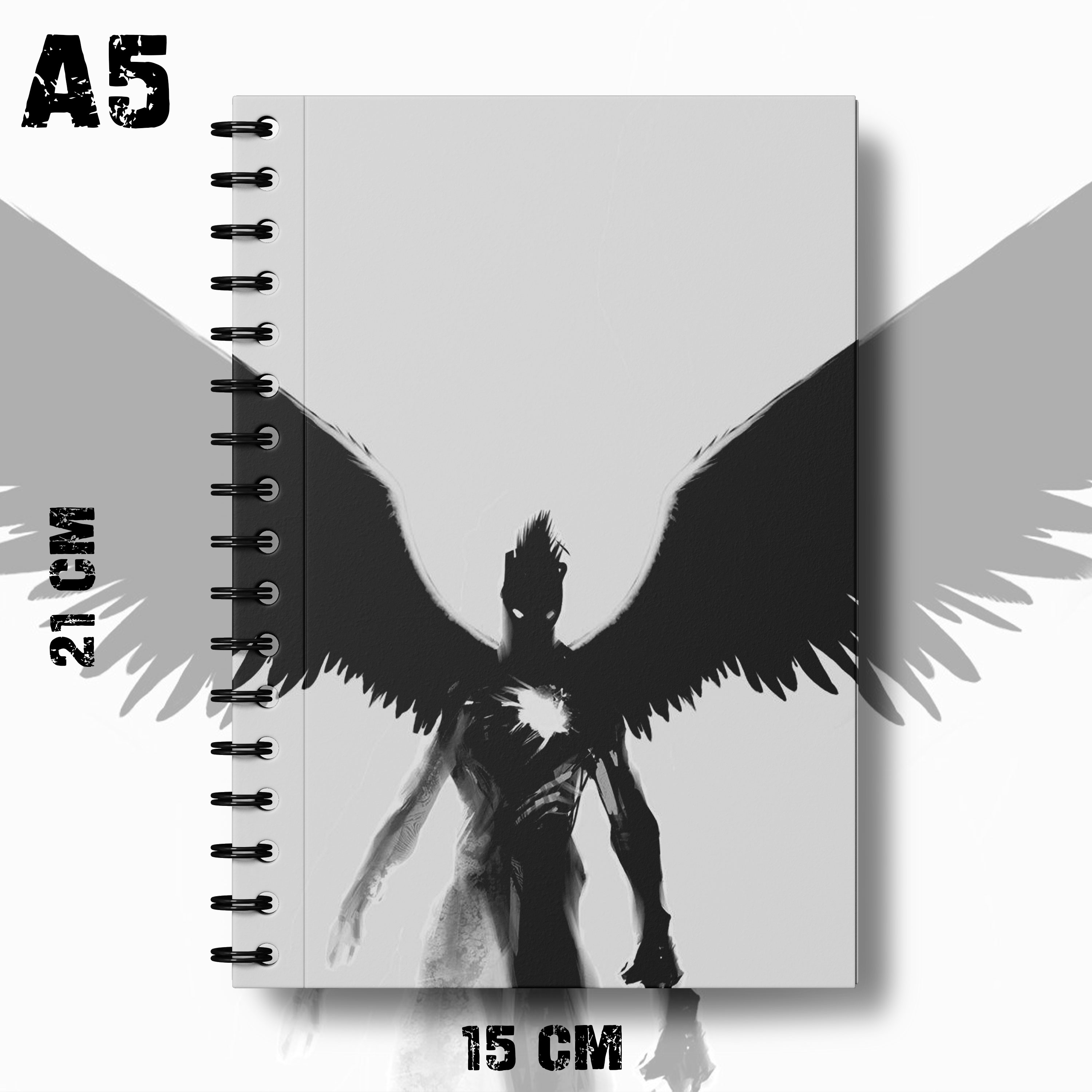 Notebook Devil Wings Dark Theme Writing Pad K328 K332 A5 | Daraz.com.bd