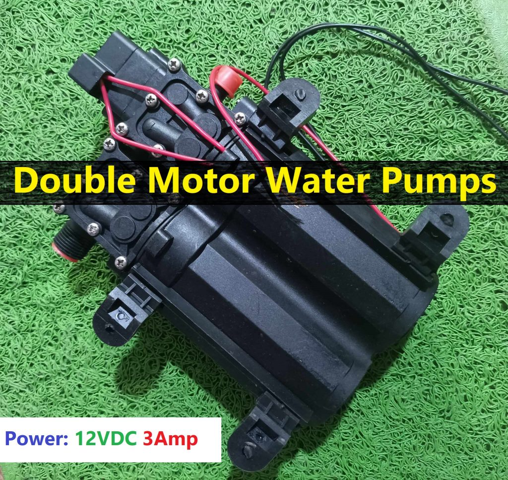 Flupump High pressure double motor water pump for bike, car, vehicle ...