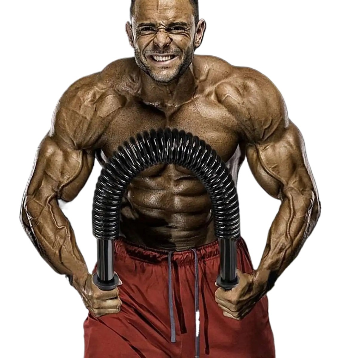 Arm And Upper Body Workout Power Twister 50 kg, Exercise Spring Bar ...