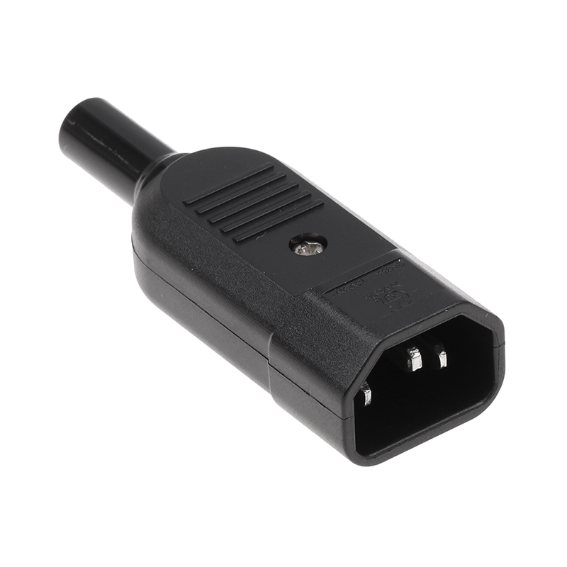 1Pc 16A 250V Straight Cable Plug Connector C13 C14 Female Male Plug ...