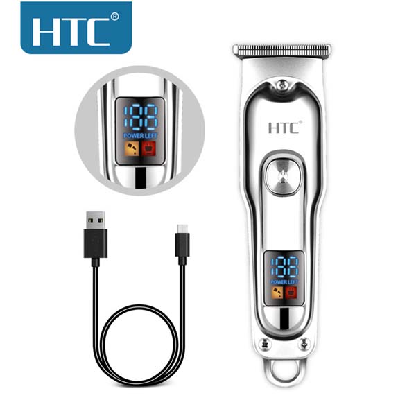 HTC AT-179 baby's cordless split beard mini small smart hair trimmer ce ...
