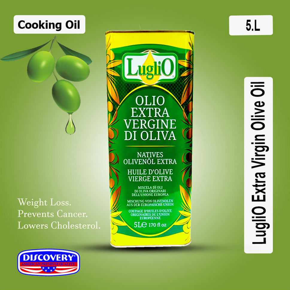 Luglio Extra Virgin Olive Oil 5 Ltr | Daraz.com.bd