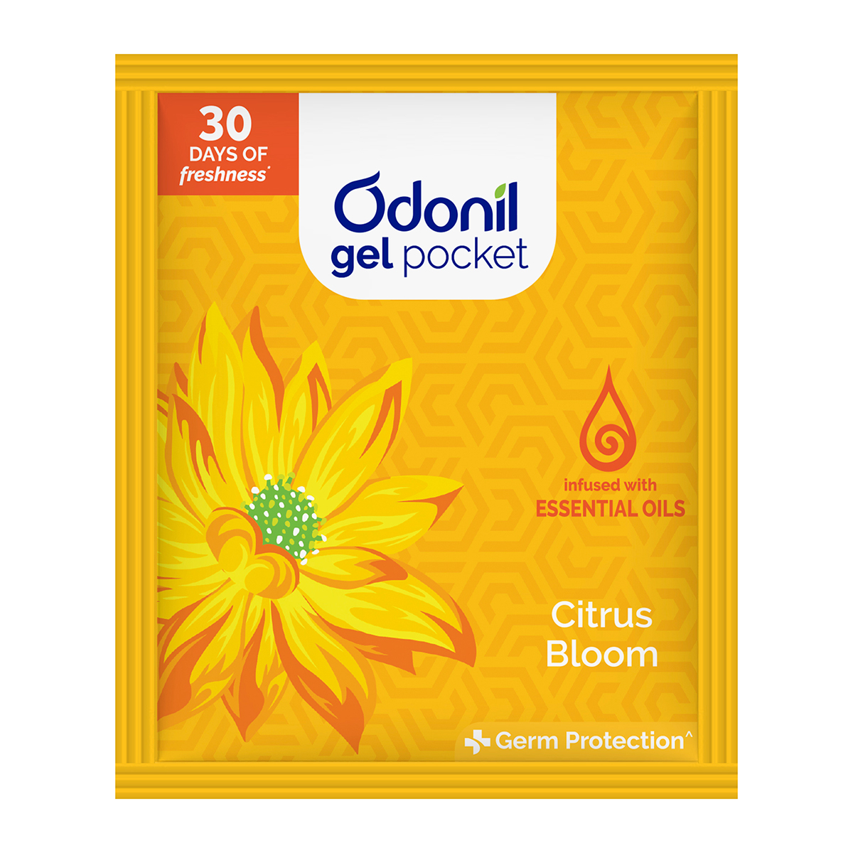 Odonil Gel Pocket Mix CITRUS BLOOM 10g | Daraz.com.bd