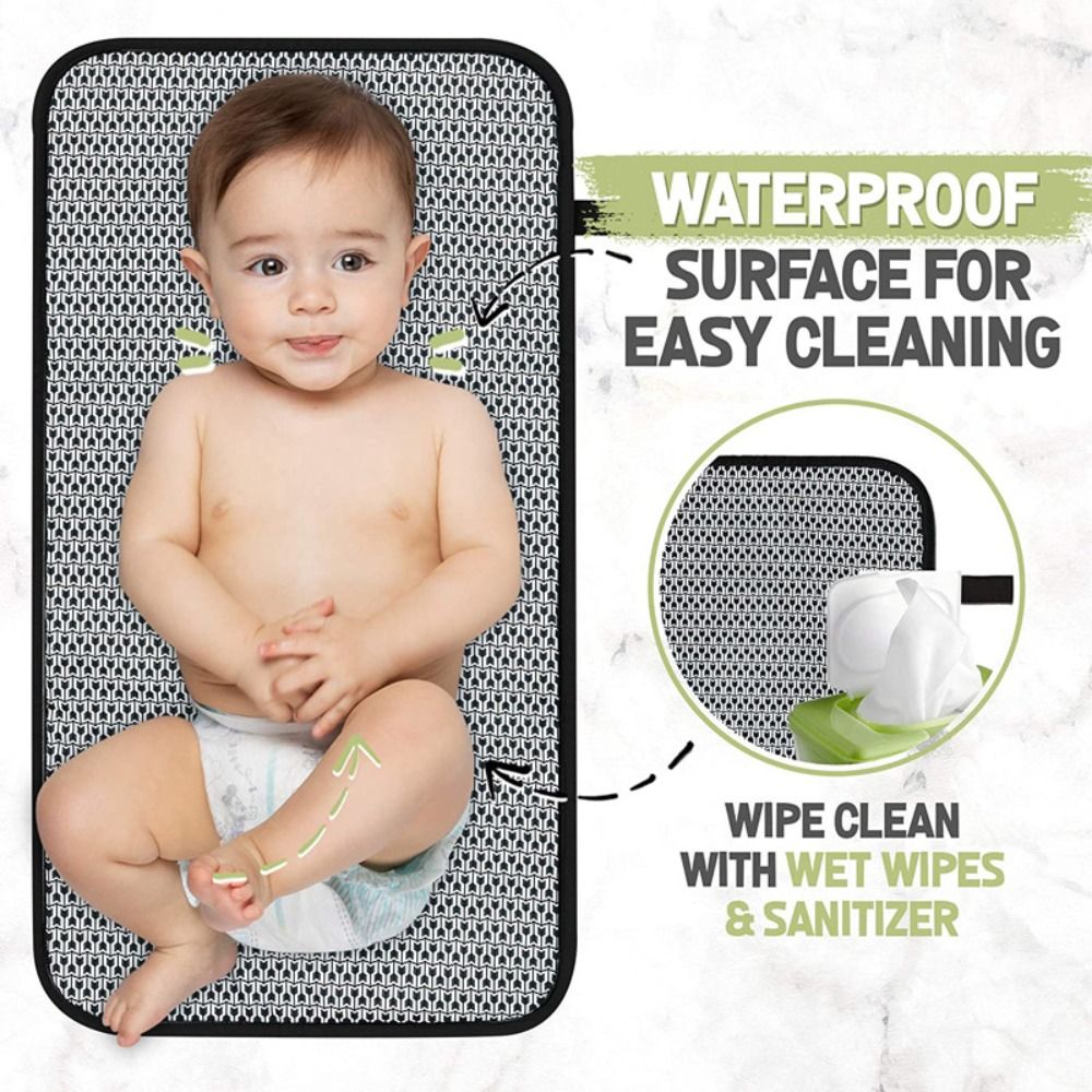 Professional Foldable Baby Changing Mat Waterproof Oxford Newborn ...