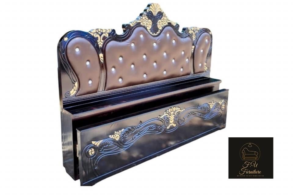 Luxury King Bed (MDF) | Daraz.com.bd