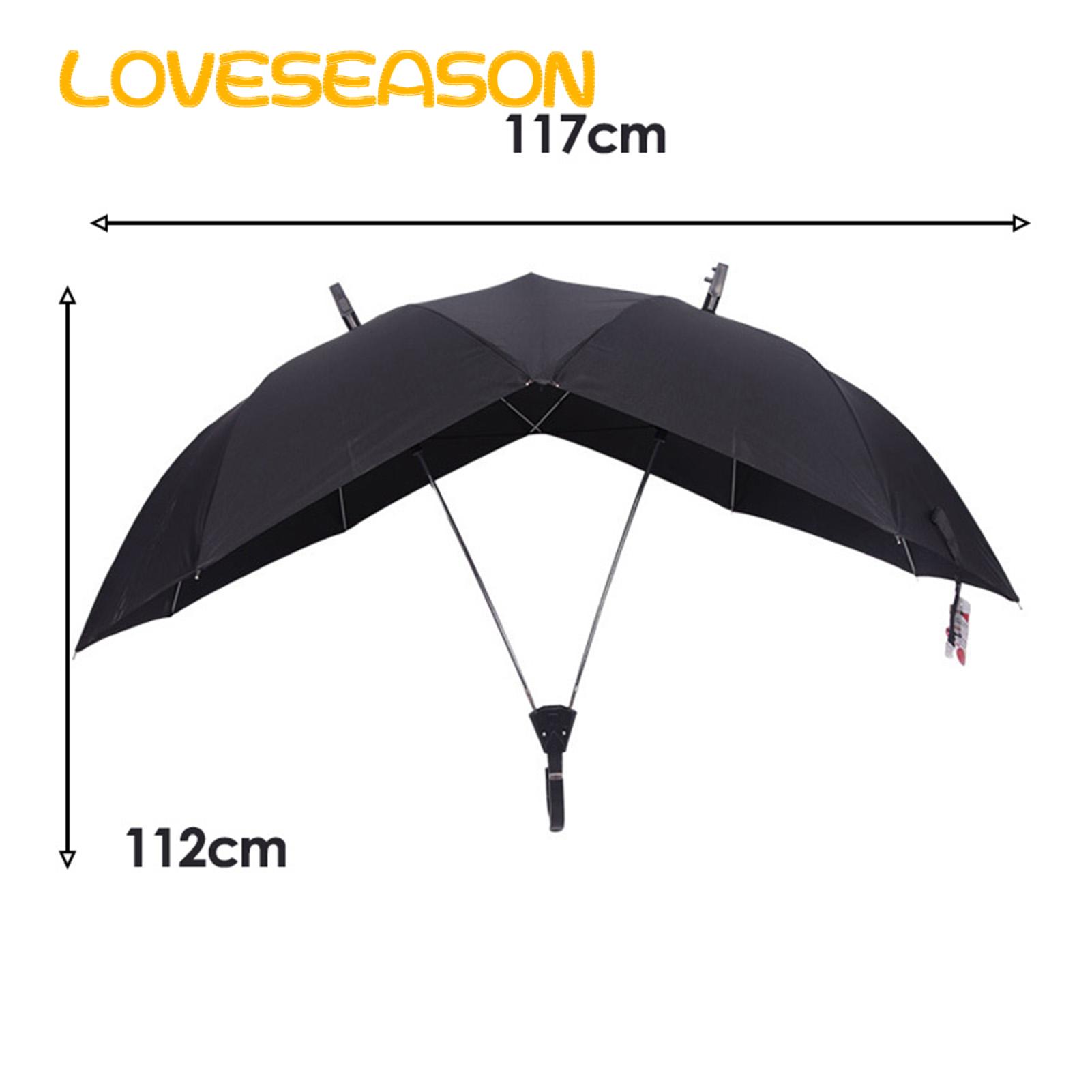 Loveseason Two Person Umbrella Two-pole Men Woman Two Person Sun ...