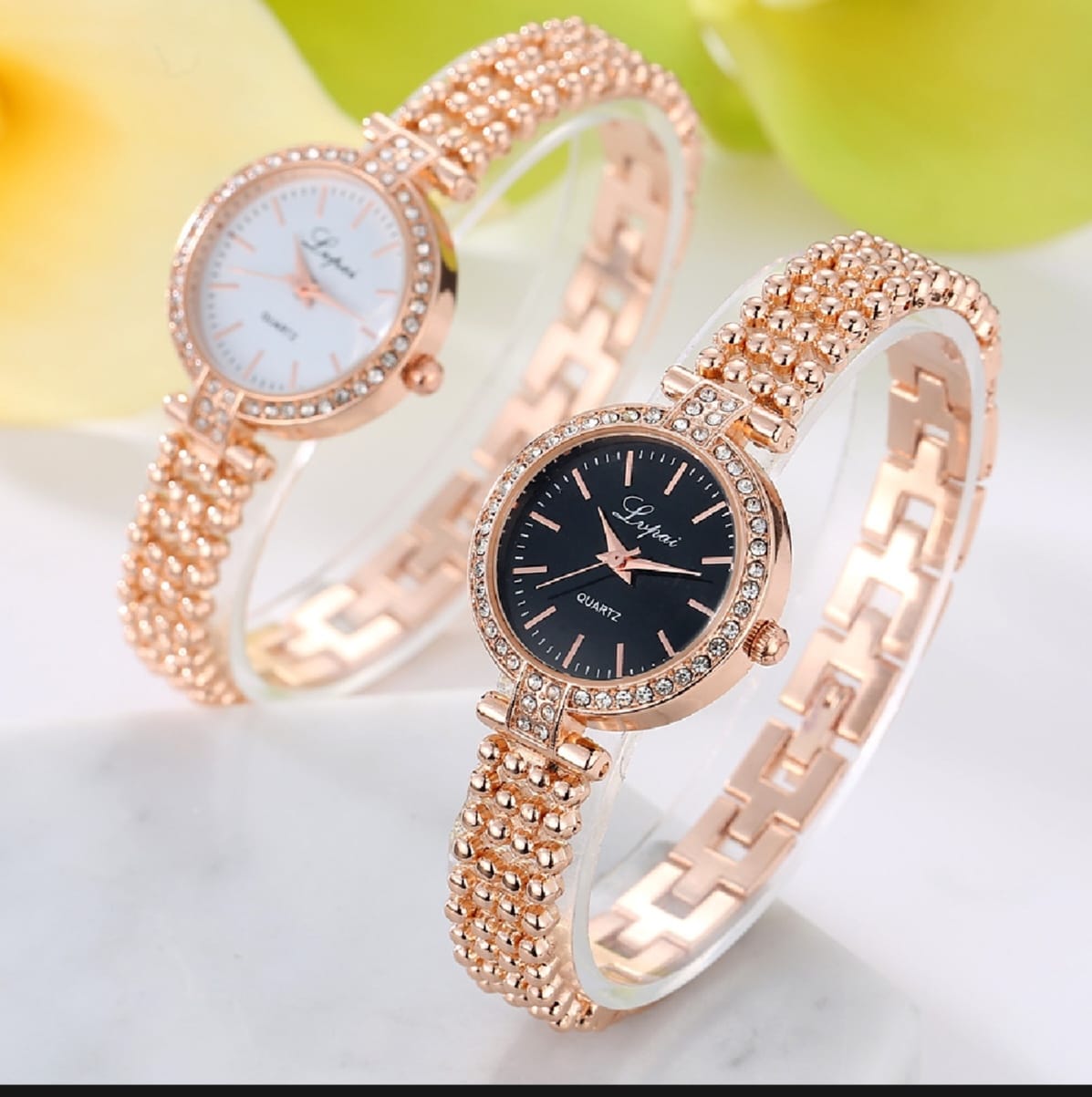 Luxury Rhinestone Bracelet Ladies Quartz Watches Fashion Watch For Women