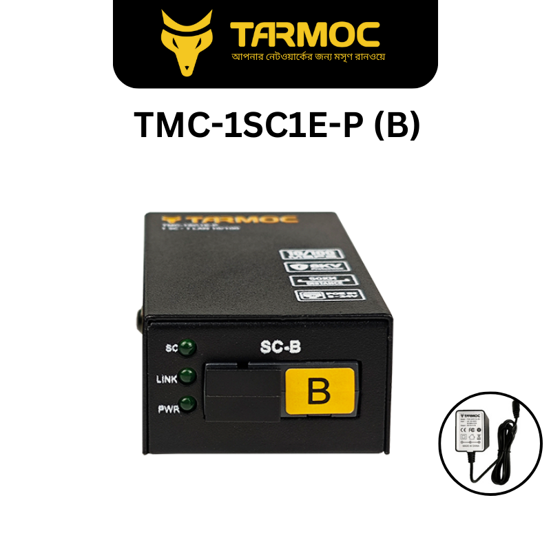 Tarmoc TMC-1SC1E-P Lighting Protection Optical Fiber Transceiver Media ...