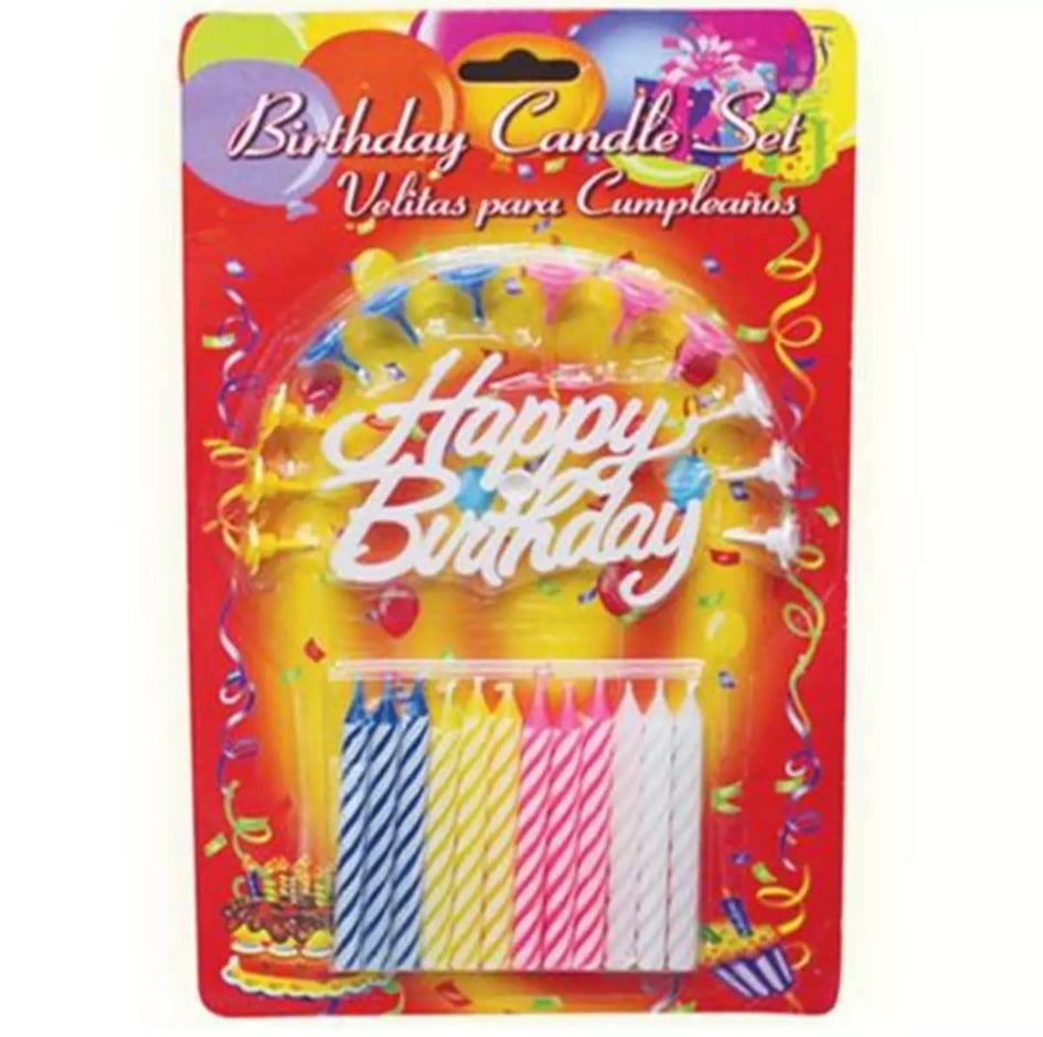 Happy birthday candle candlel 2 packets | Daraz.com.bd