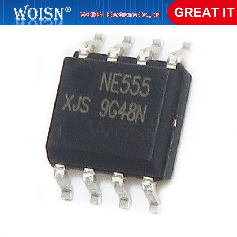 20pcs/lot NE555DR NE555 SOP8 SMD Timer time base circuit IC SOP-8 In Stock | Daraz.com.bd