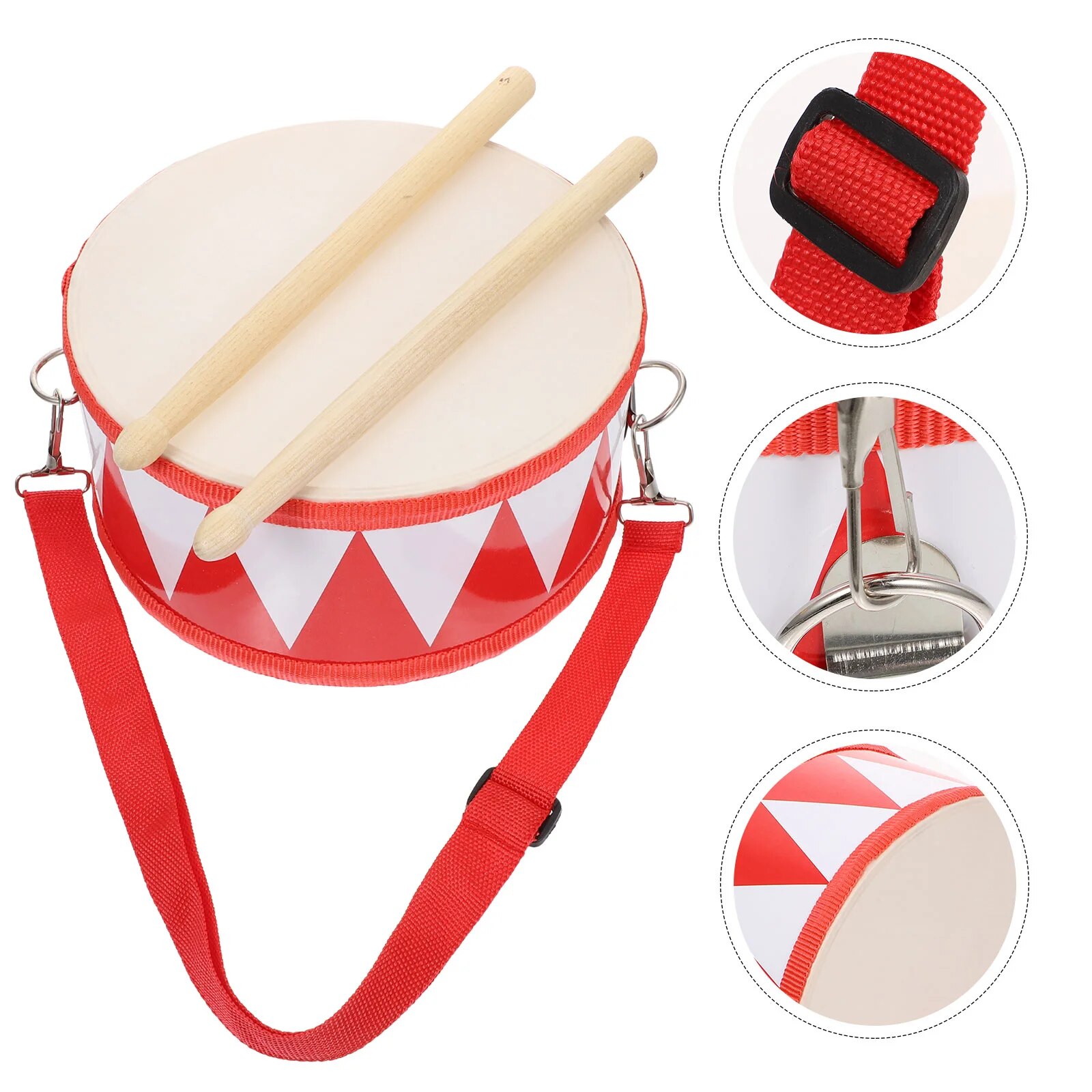 Drum Snare Kids Percussion Toy Marching Drums Toys Toddler Instrument ...