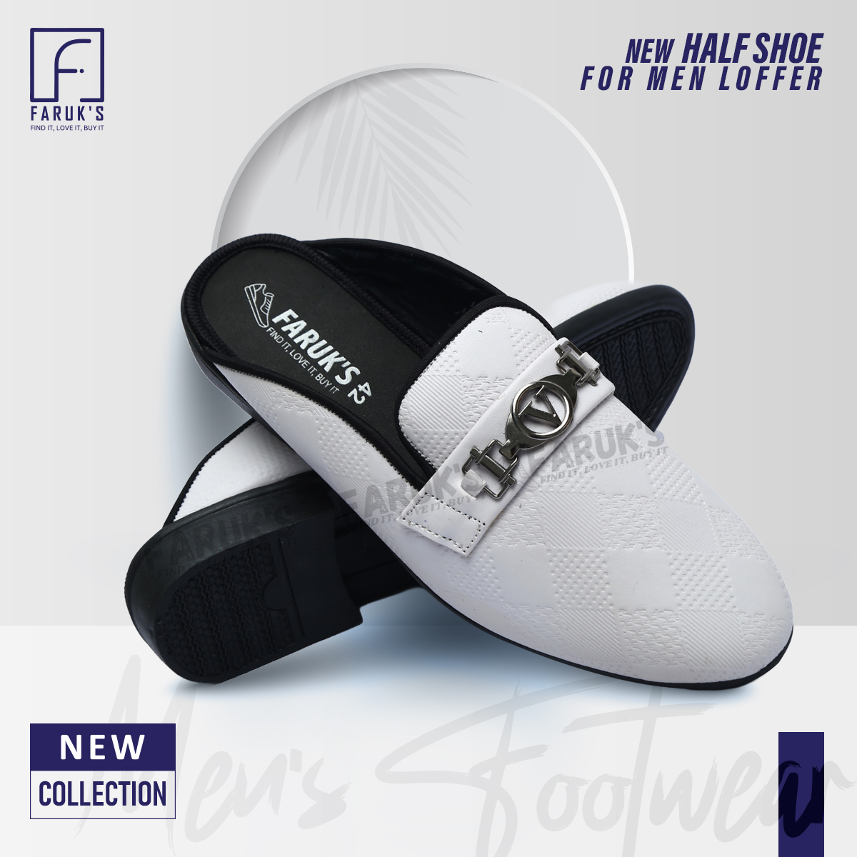 Luxury Stylish Half Shoe For Men Fashionable Premium Sandal For Men ...