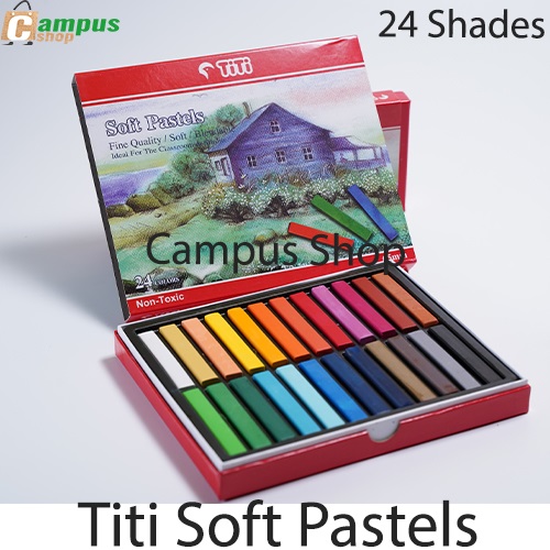 TiTi Soft Pastel 12 & 24 Color Box for Artists | Daraz.com.bd