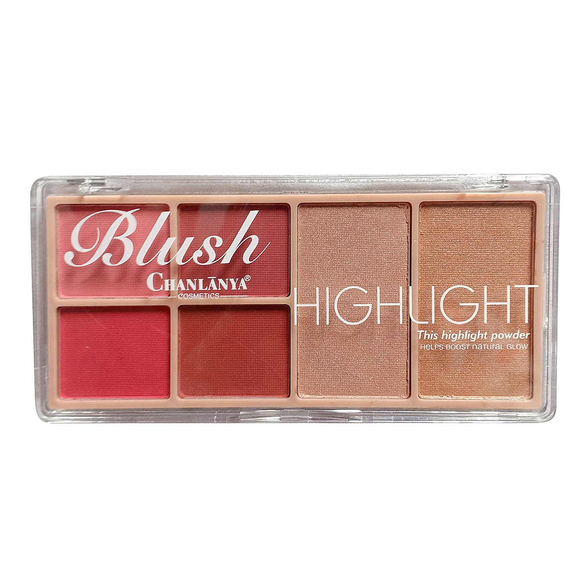 Chanlanya Blush & Highlighter Palette | Daraz.com.bd