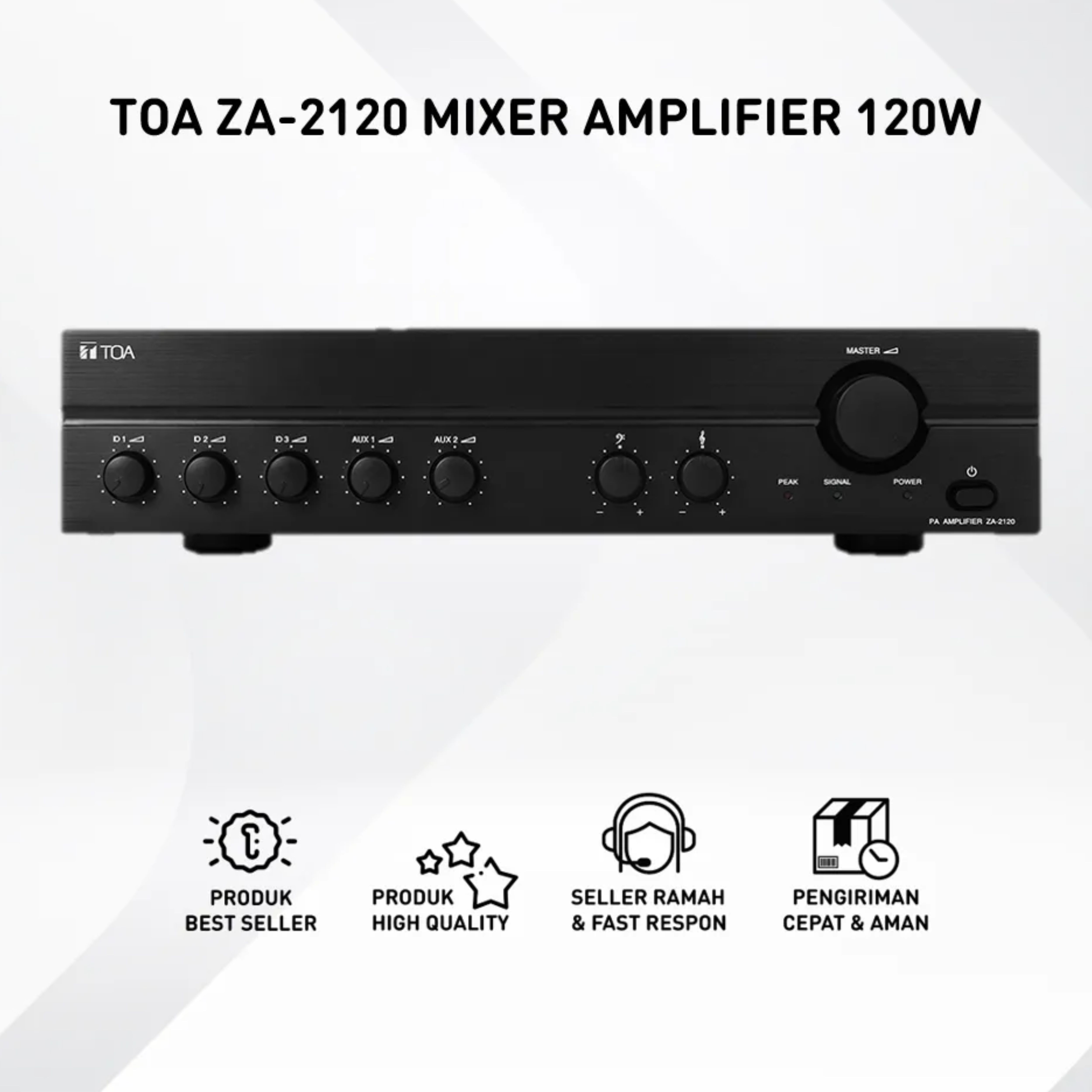 TOA A-2120 (120Watts) Mixer Power Amplifier - 01 Pcs | Daraz.com.bd