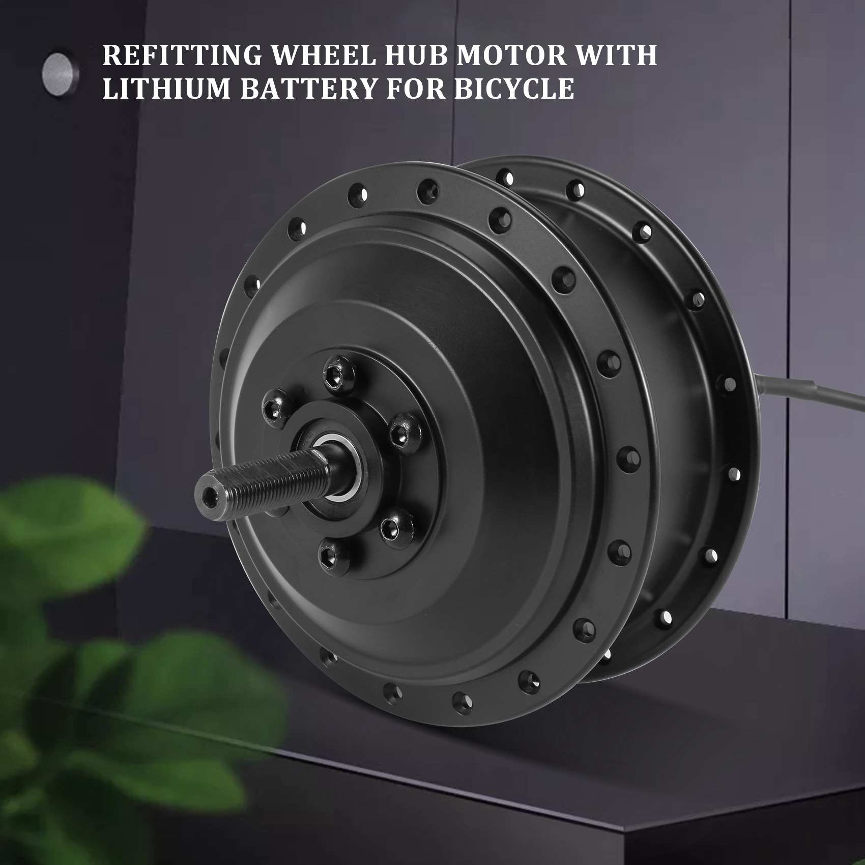 Ebike Rear Wheel Brushless Hub Motor for Electric Bicycle Wheel Drive ...