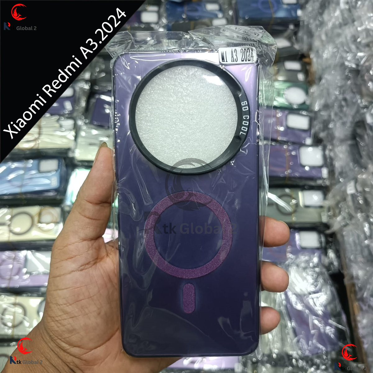 For Xiaomi Redmi A3 / Back Cover Soft Silicone Bump Hard Back Case Full ...