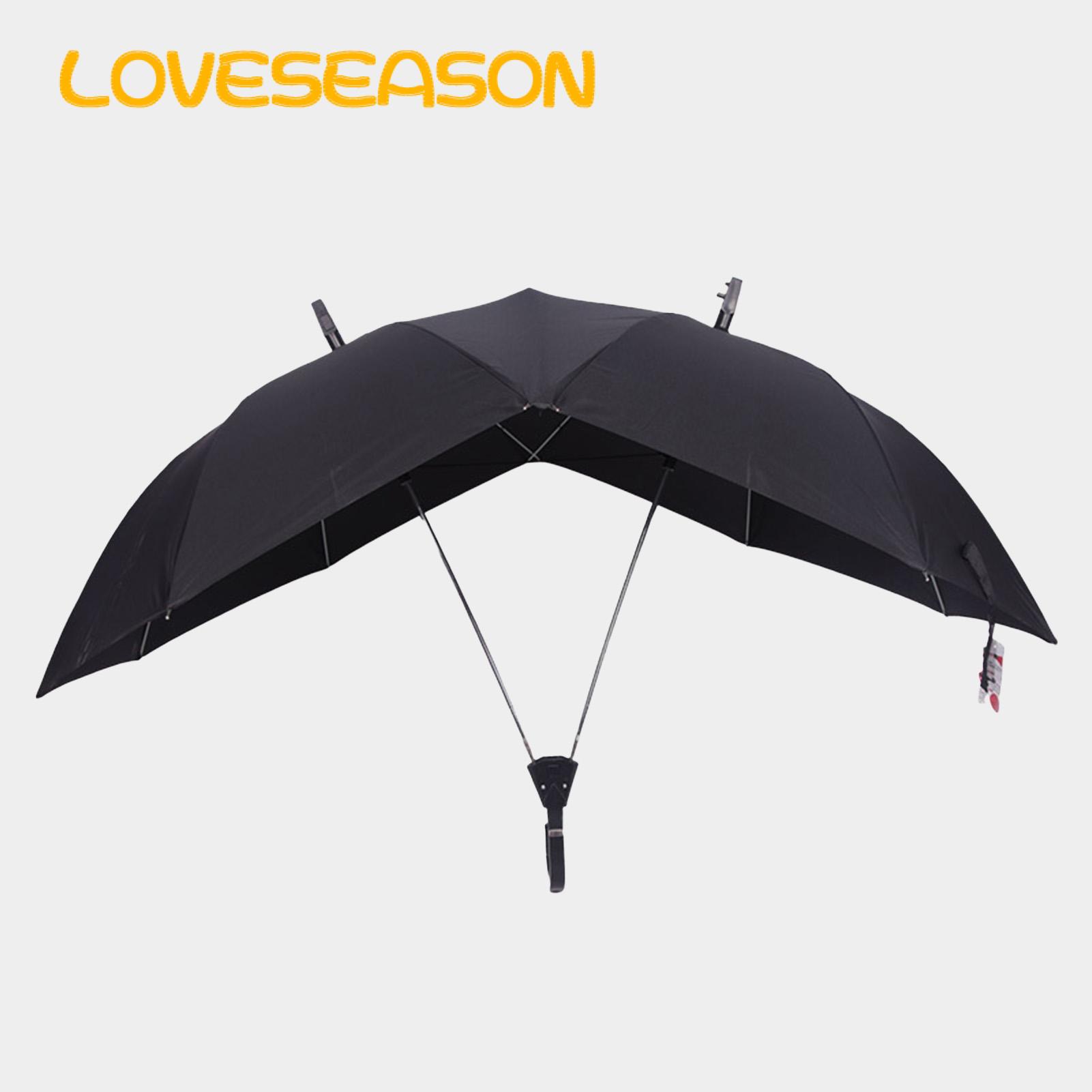 Loveseason Two Person Umbrella Two-pole Men Woman Two Person Sun ...