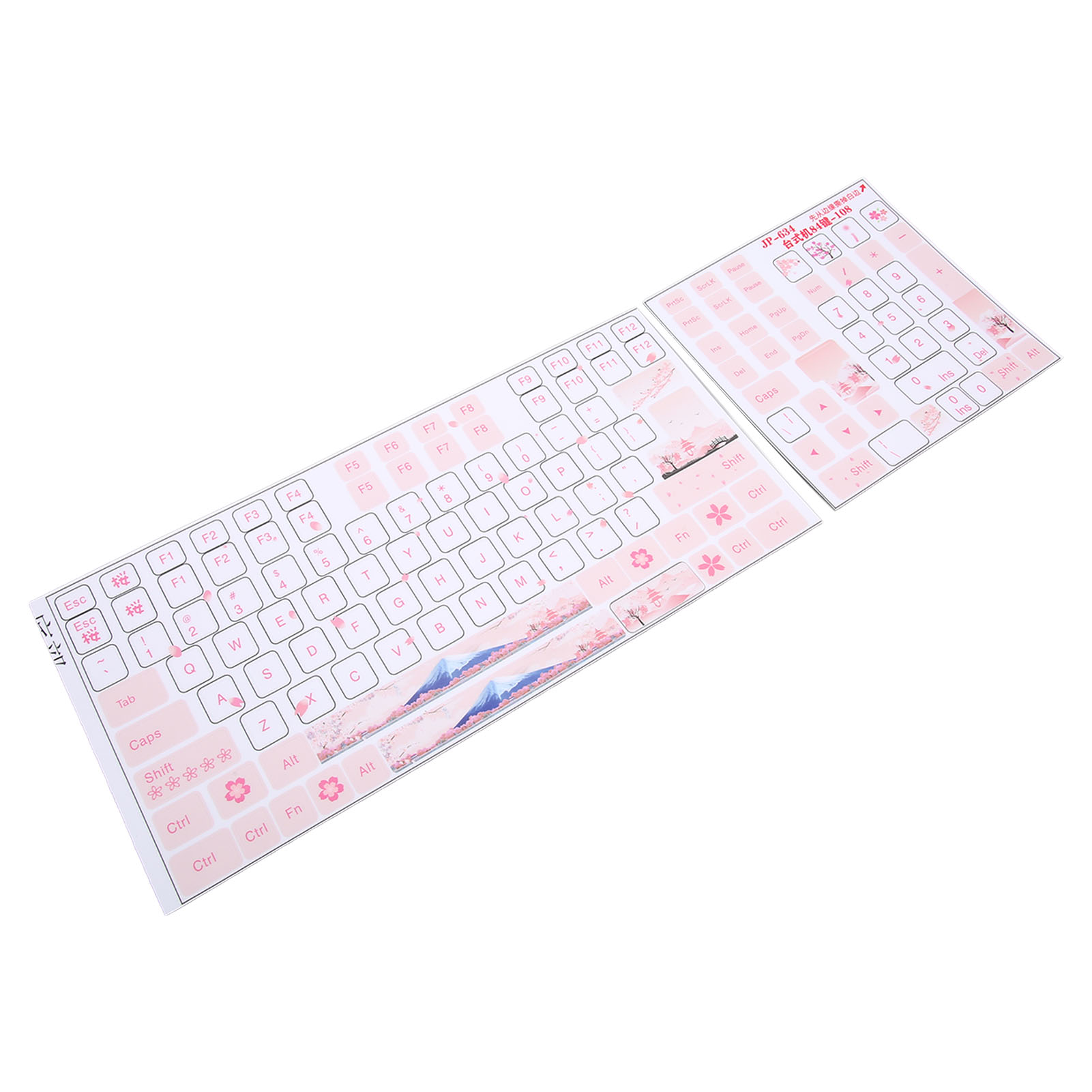 Keyboard Stickers Universal Desktop Computer Mechanical Keyboard Clear ...