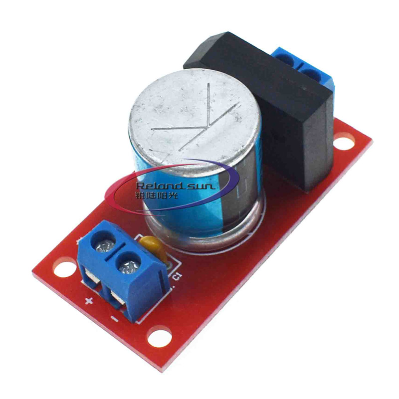 Rectifier Filter Board Rectifier 8A With Red LED Indicator AC Single to ...