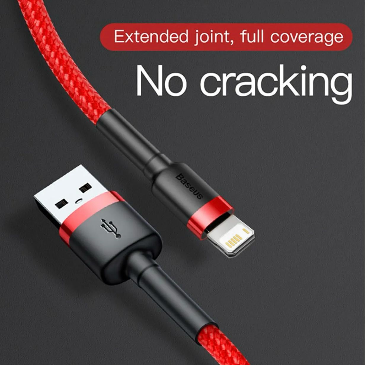 Baseus USB Cable for iP 12 13 Pro Max Xs X 8 Plus Cable 2.4A Fast ...