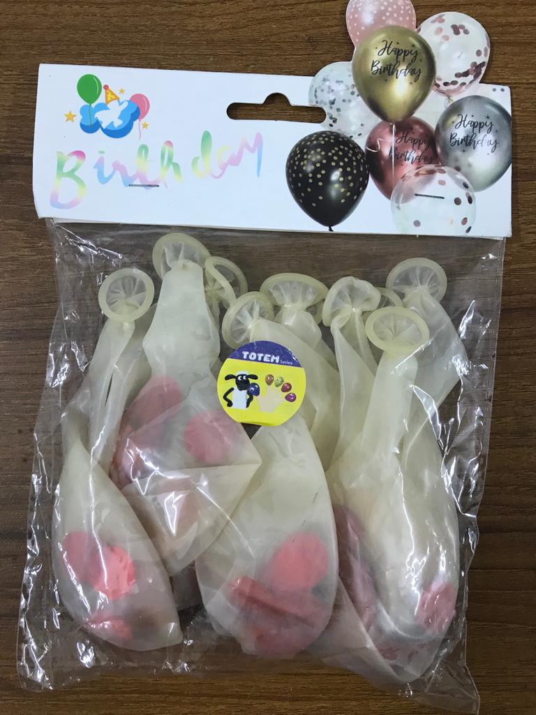 TOTEM Confetti/Transparent Balloon with Chips (10pcs) | Daraz.com.bd