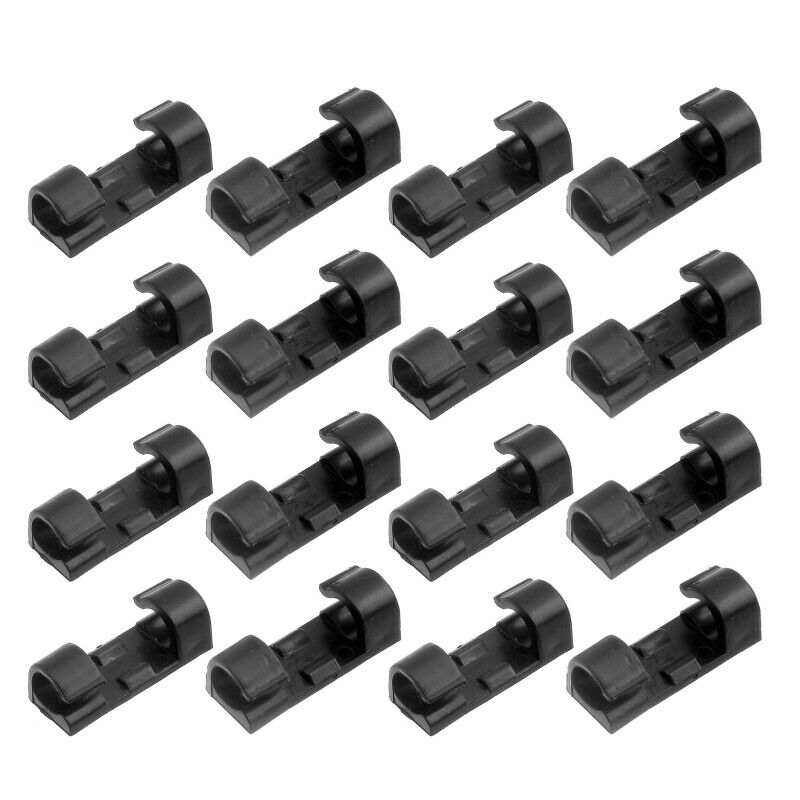 16pcs Self Adhesive Cable Clips Organizer USB Mobile Data Charger Cable ...
