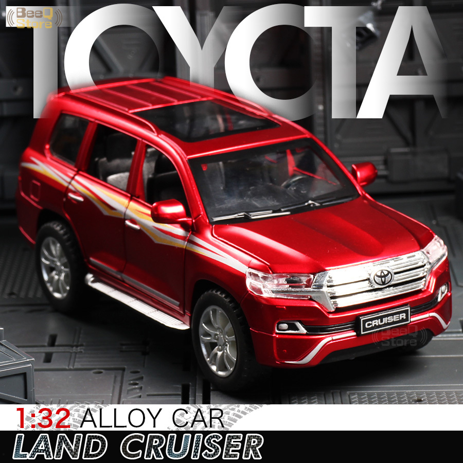 TOYOTA LAND CRUISER 1: 32 Toy Car Beijing Jeep Metal Toy Alloy Car ...