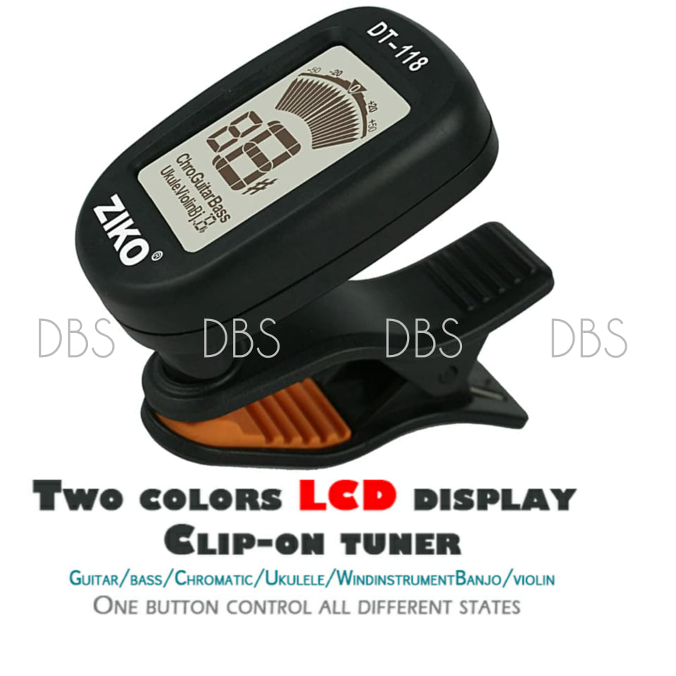 Guitar Tuner DT118 _Super Tight Chromatic All Instrument Tuner | Daraz ...