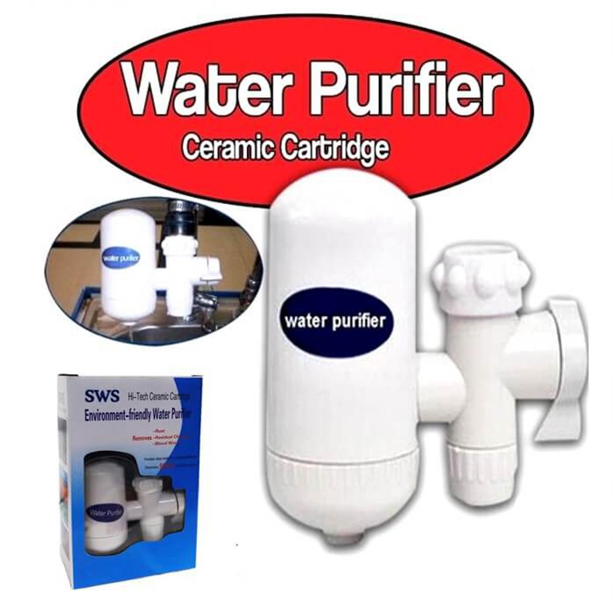 SWS Ceramic Cartridge Water Purifier Tap Faucet Water Filter Purifier ...