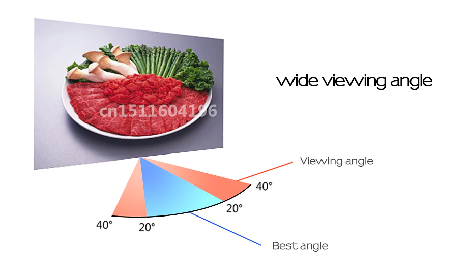 AUN 16:9 Anti-light Reflective Fabric 60/100/120 inch Screen for Home ...