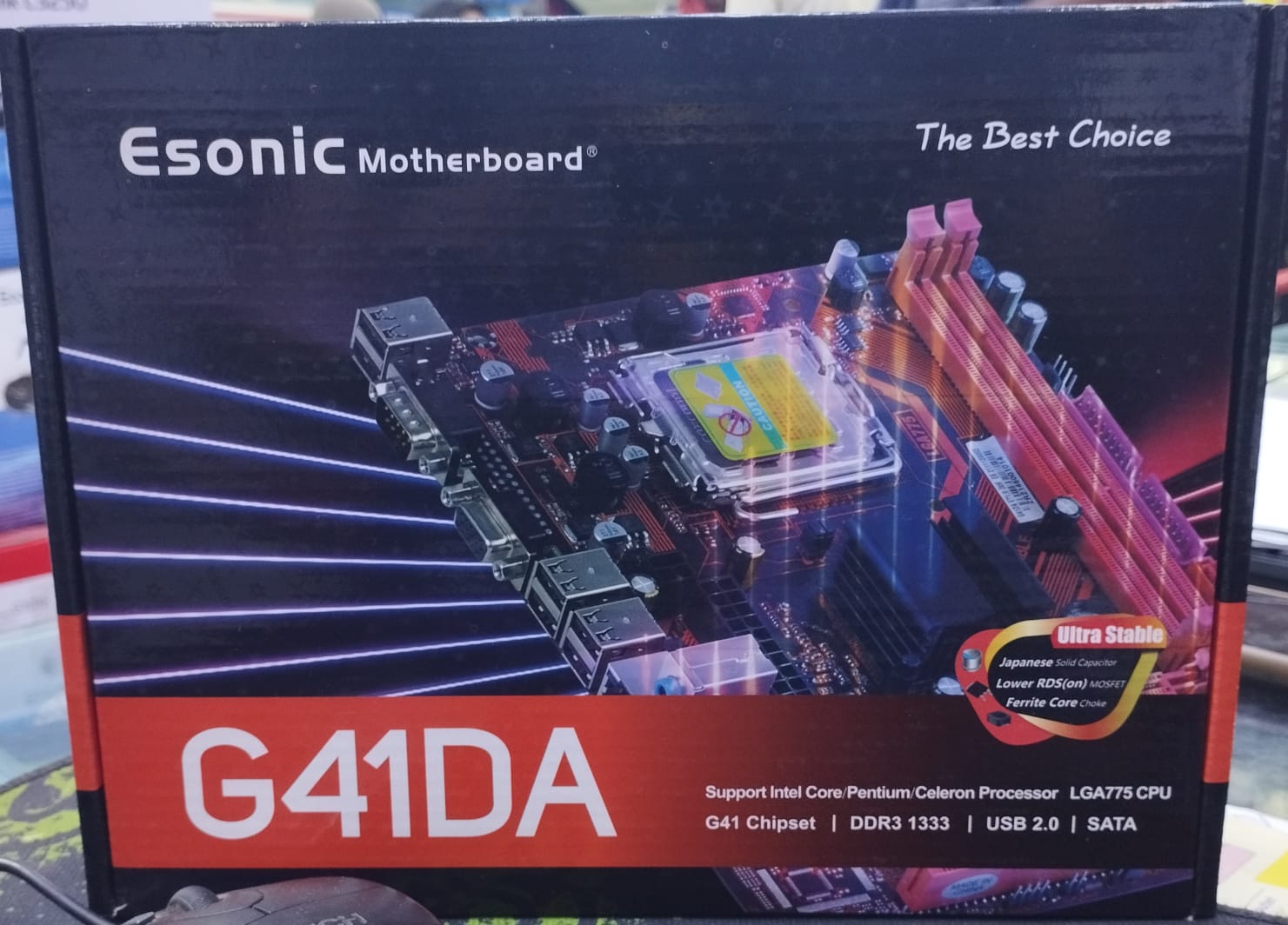 Esonic 41-CPL DDR3 Motherboard intact package with (01 year Warranty ...