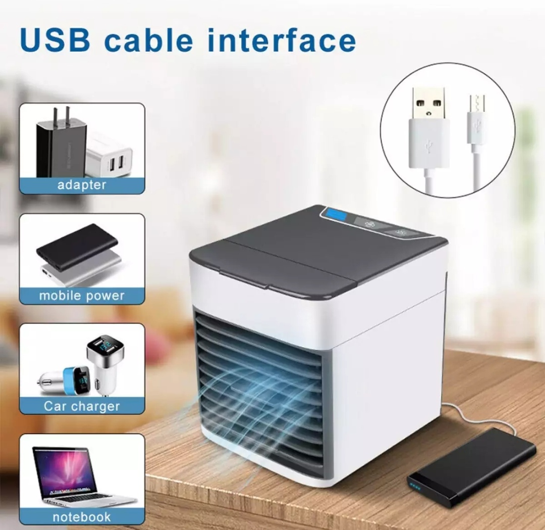 personal USB Mini Arctic AC Air Ultra Compact Portable Air Conditioner ...