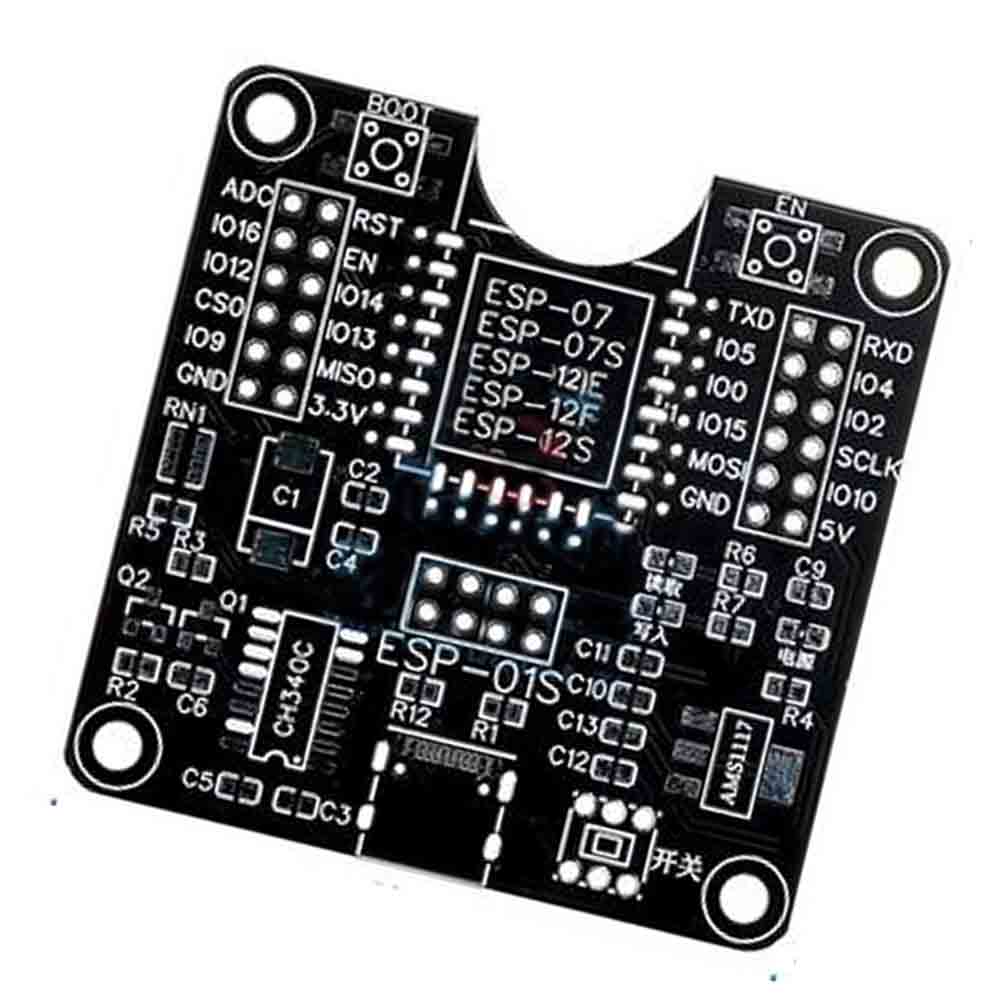 Esp8266 Esp32 Wrover Development Board Test Programmer Socket Downloader For Esp 01 Esp01s Esp12