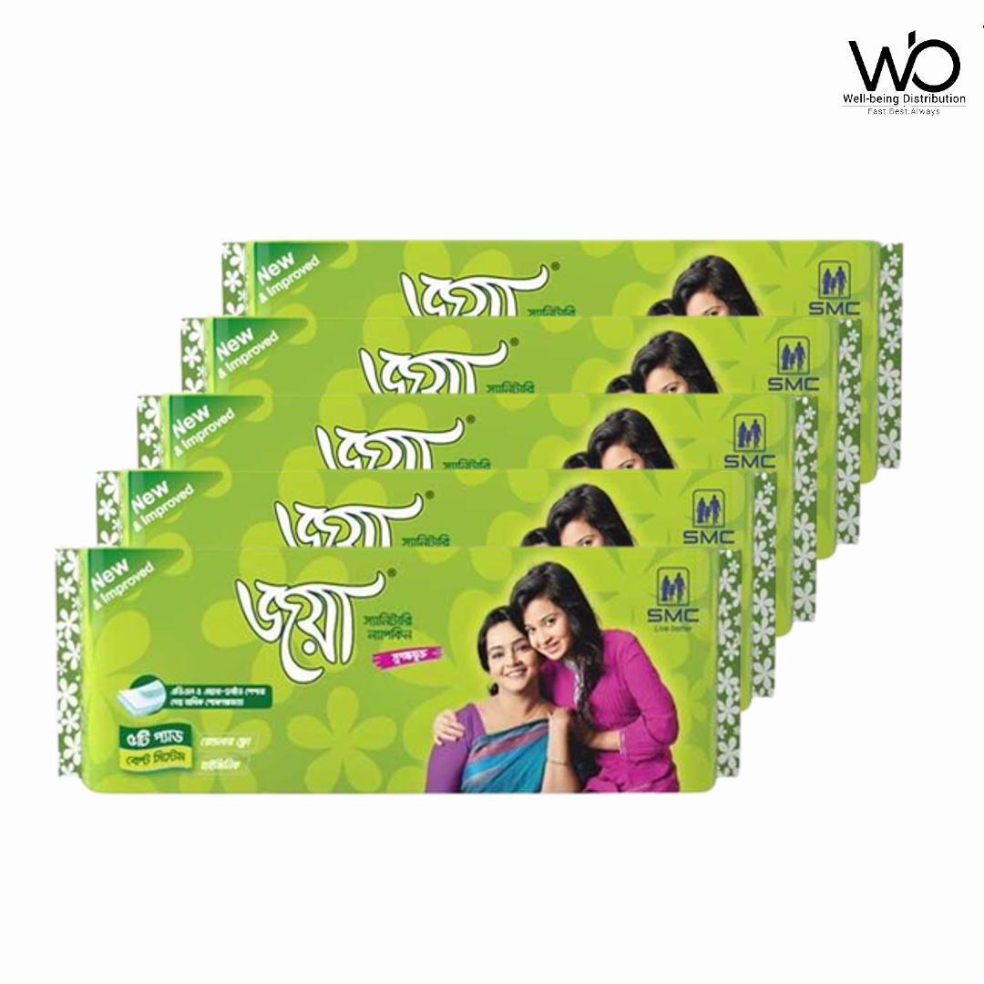 Joya Sanitary Napkin - Belt System - 5 Pads Pack - Combo 5 Pack - 25 Pads - pad | Daraz.com.bd
