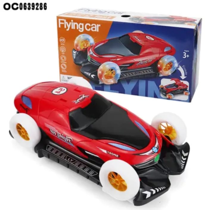 Automated Wheel Moving Battery Operated Music System Toy Car