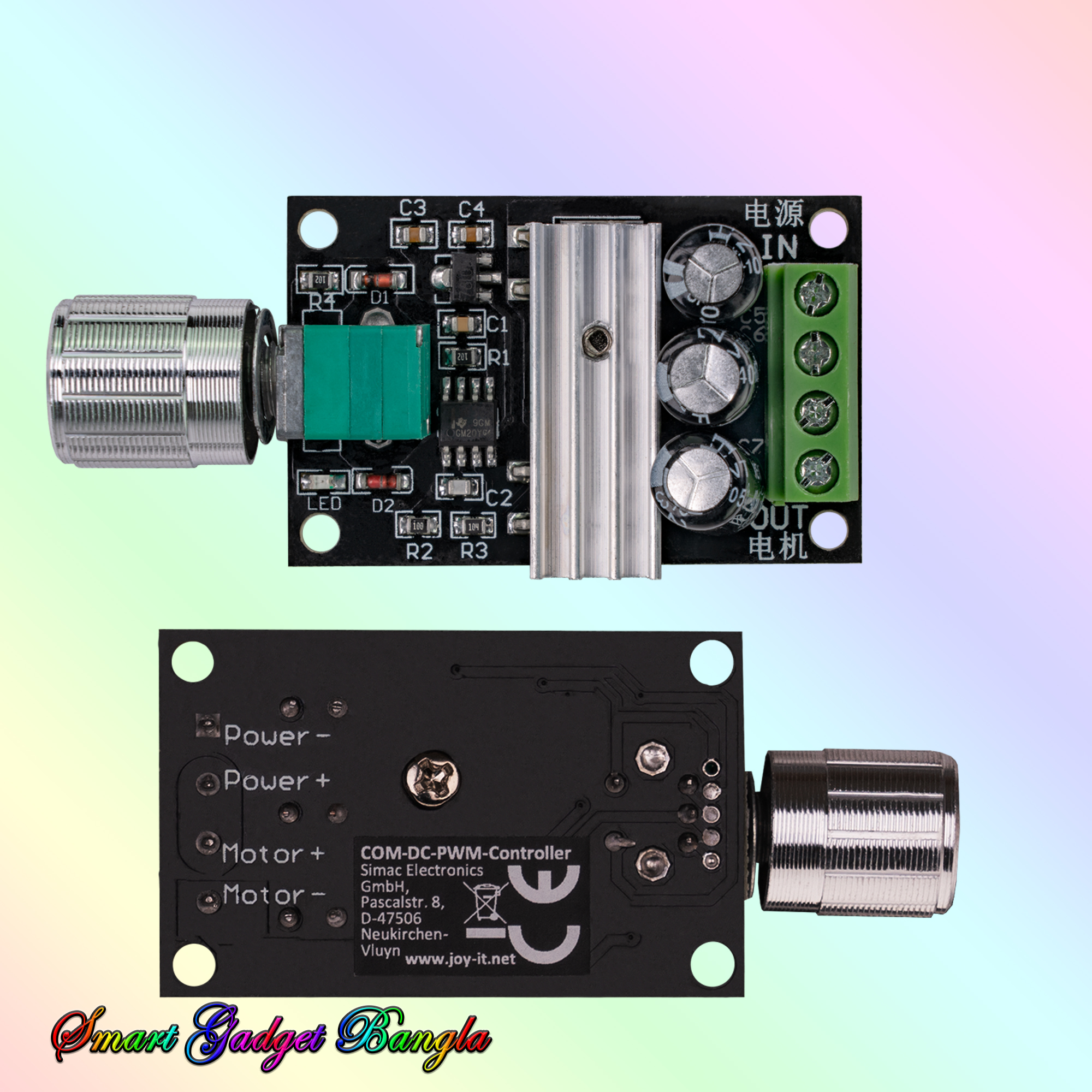 Dc Motor Speed Controller Pwm Adjustable Variable Speed Motor Switch